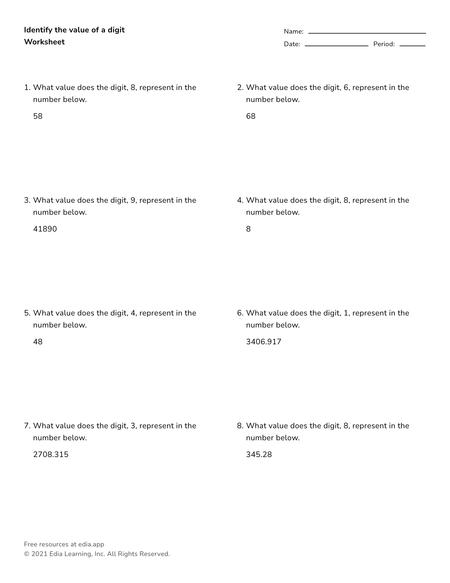 Pre Algebra Problems And Answers